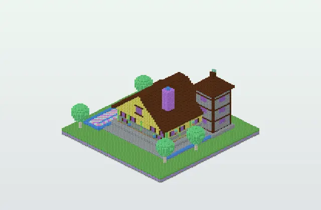 Epic Medieval Survival House Minecraft Schematic